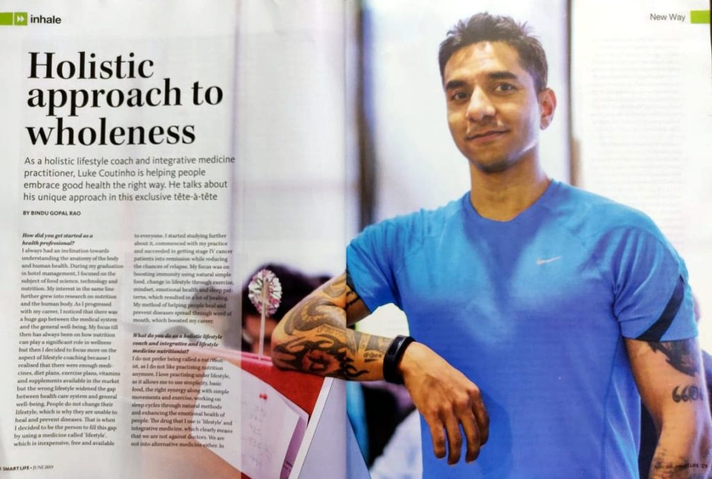Interview with Luke Coutinho - Bindu Gopal Rao, Freelance Writer ...
