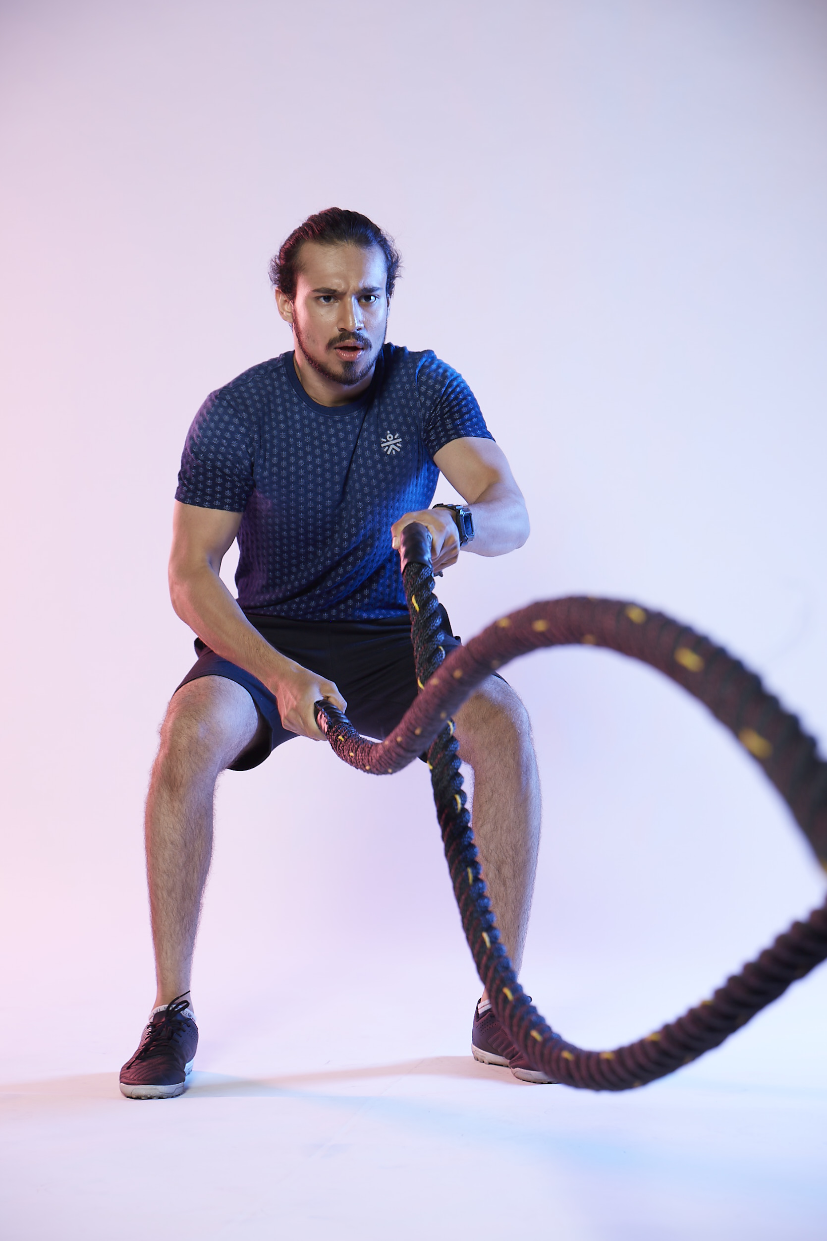 Battle Rope Workouts - Bindu Gopal Rao, Freelance Writer & Photographer