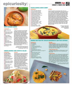 The taste of Raw Mango - Bindu Gopal Rao, Freelance Writer & Photographer