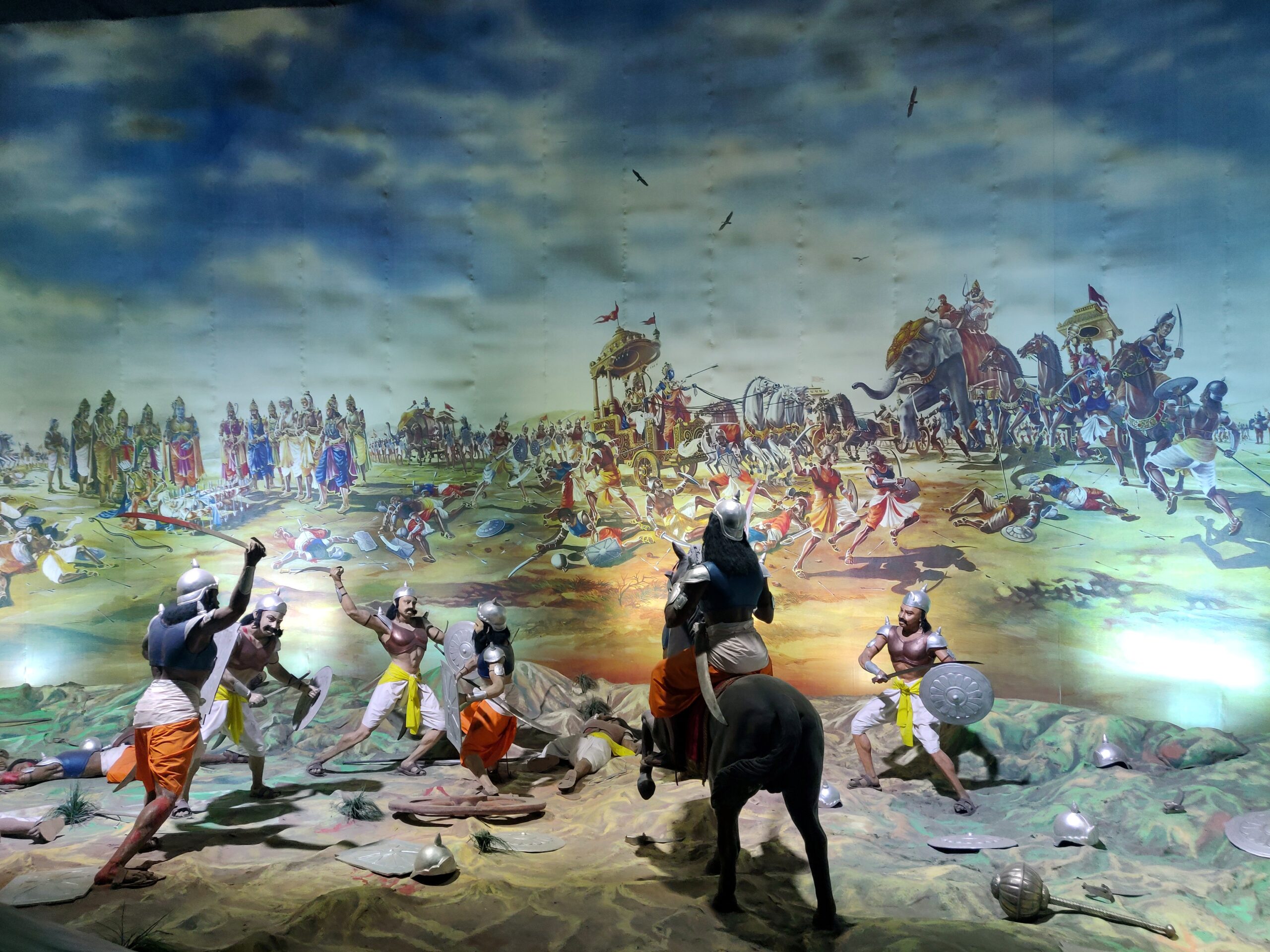 Representative visuals at Kurukshetra Panorama Science Center - Bindu ...