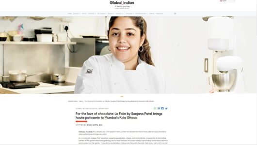 Chef Sanjana Patel - Bindu Gopal Rao, Freelance Writer & Photographer