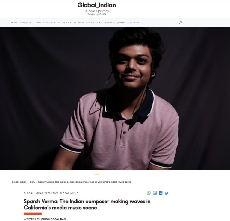 Sparsh Verma - Bindu Gopal Rao, Freelance Writer & Photographer